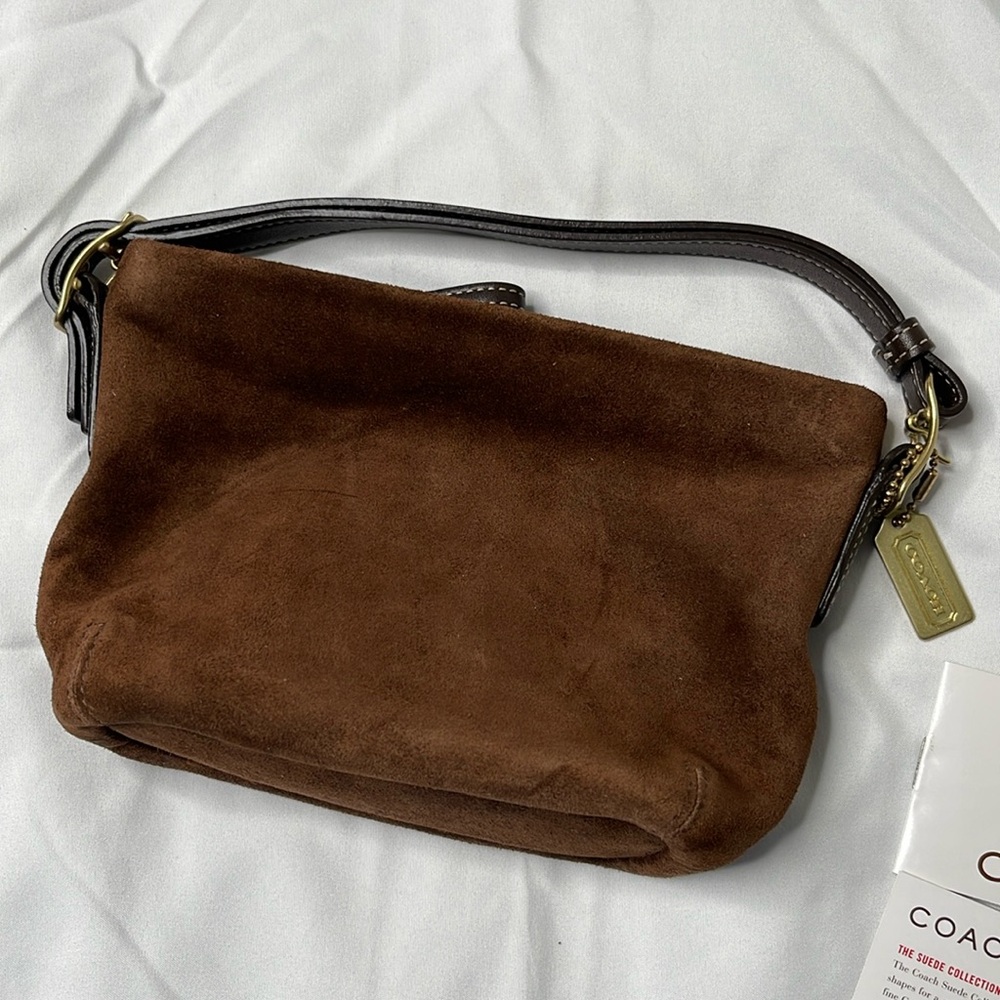 Coach The Suede Collection Fall Classic Bag - Gem